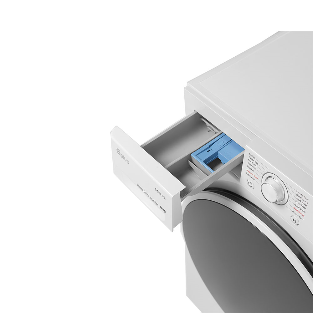 ماشین لباسشویی جی پلاس مدل GWM-L87W | فروشگاه لوازم خانگی کوه نور